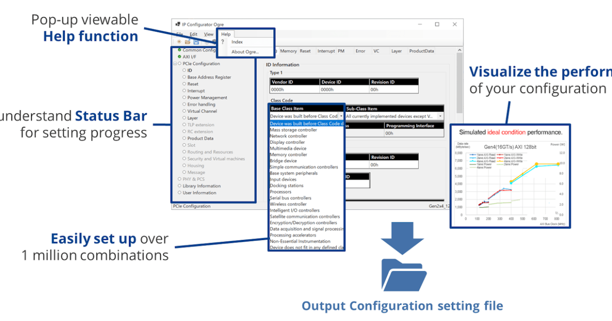 PCI Express Configuration Tool | Renesas