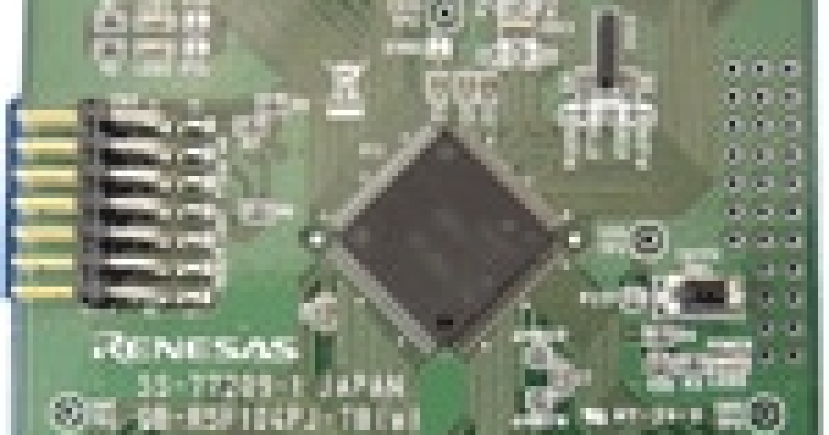 QB-R5F104PJ-TB - RL78/G14 (R5F104PJAFB) Target Board | Renesas ルネサス