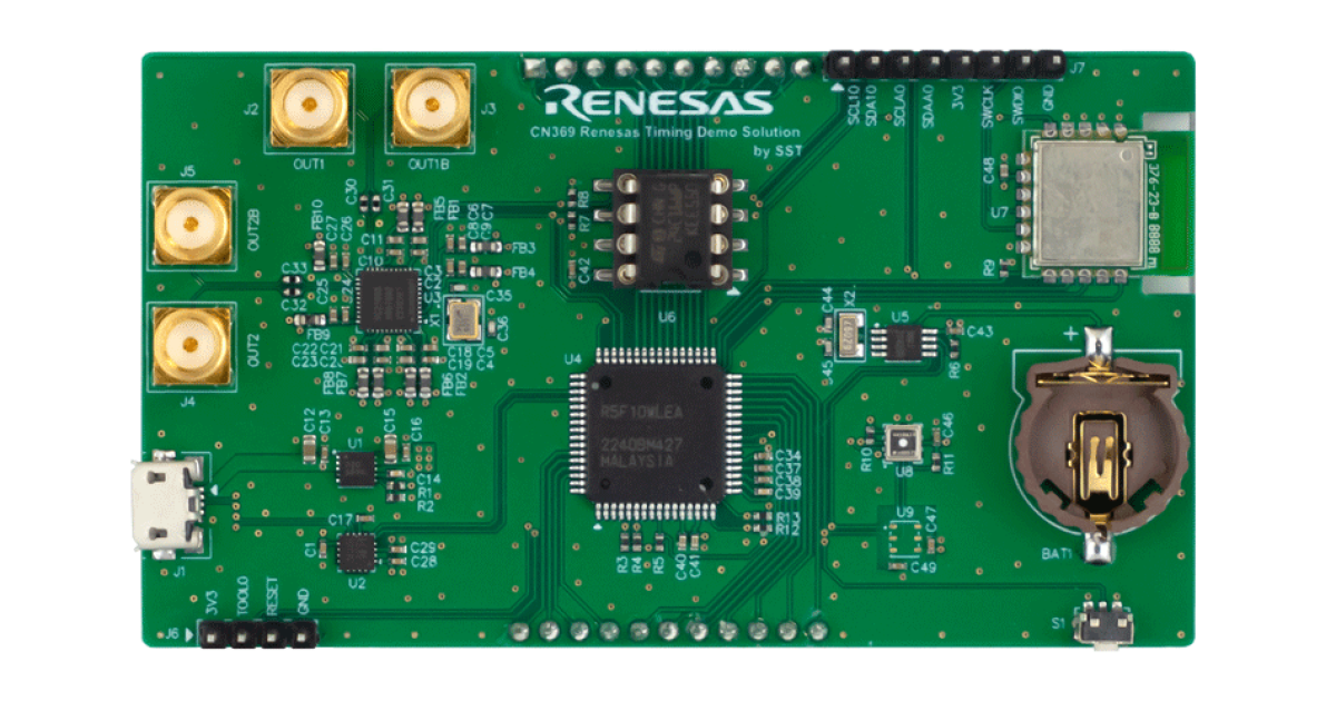 RCTIMING-DEMO - Renesas Timing Product Demo Kit | Renesas