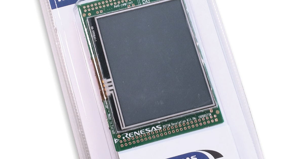 Renesas Electronics Europe Delivers RX71M Revelation Kit that Simplifies TFT Display ...