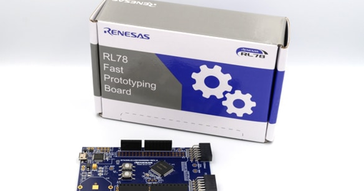 FPB-RL78 - Fast Prototyping Board for RL78 Family | Renesas ルネサス