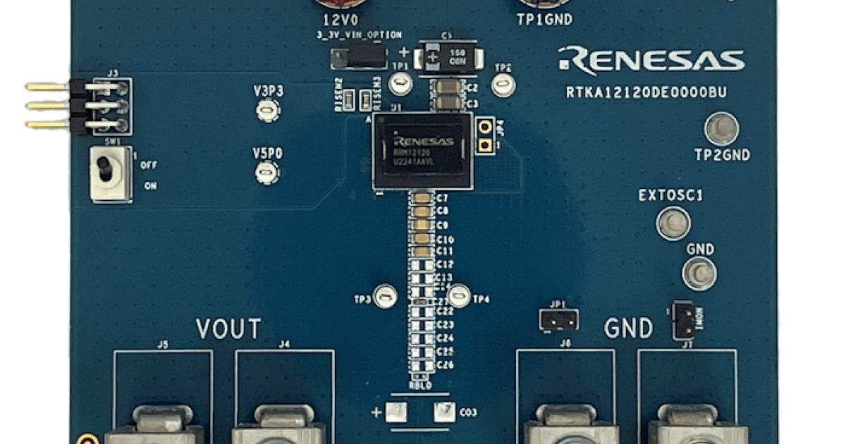 RTKA12120DE0000BU - RRM12120評価ボード | Renesas ルネサス