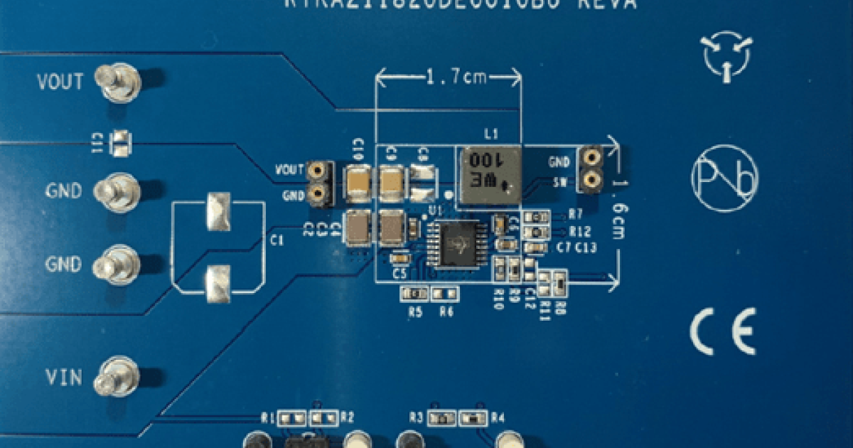 RTKA211820DE0010BU - RAA211820 Synchronous Buck Evaluation Board with 4 ...