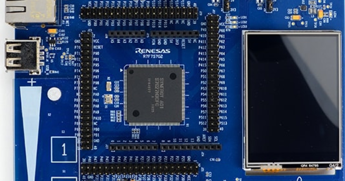 RTK7SKS7G2S00003BU - SK-S7G2 Starter Kit | Renesas