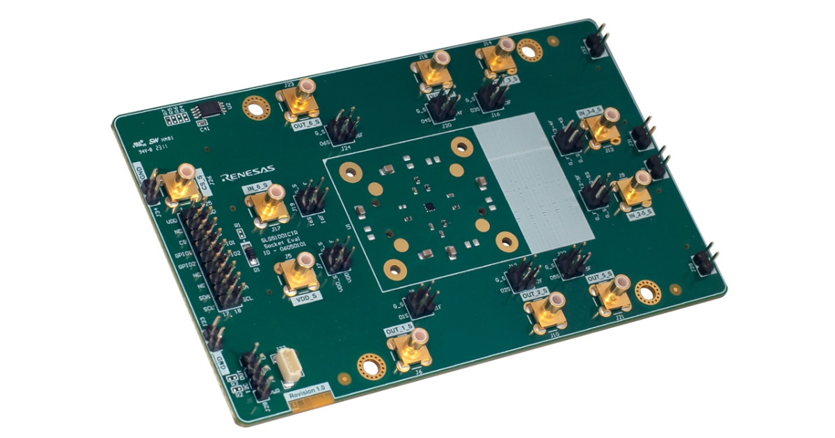 SLG51001C-EVB - SLG51001C Power GreenPAK評価ボード | Renesas ルネサス