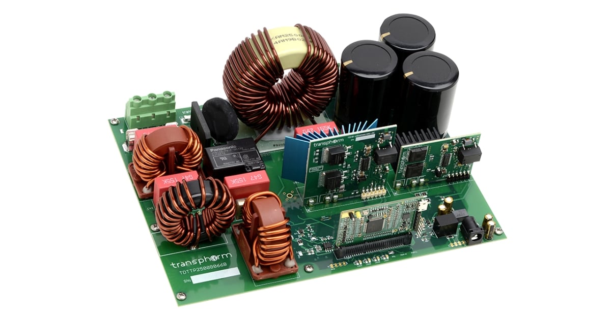 TDTTP2500B066B-KIT - 2.5kW Totem-pole PFC GaN Evaluation Platform | Renesas