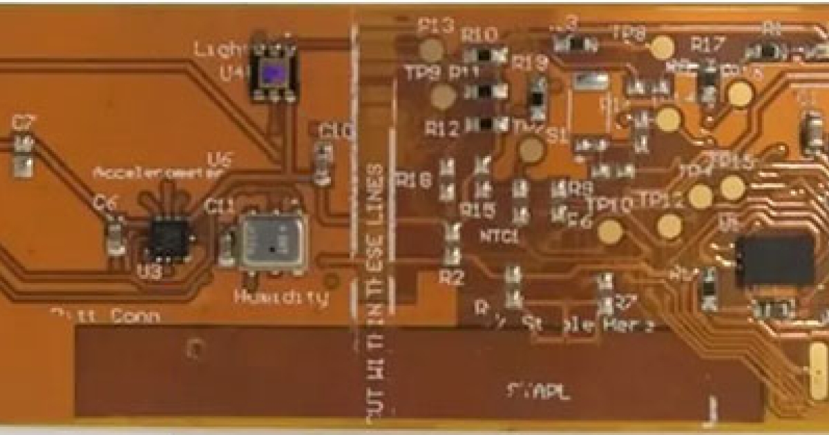 US207-TRACKLBLEVZ - Smart Asset Tracking Label Demonstration Board ...