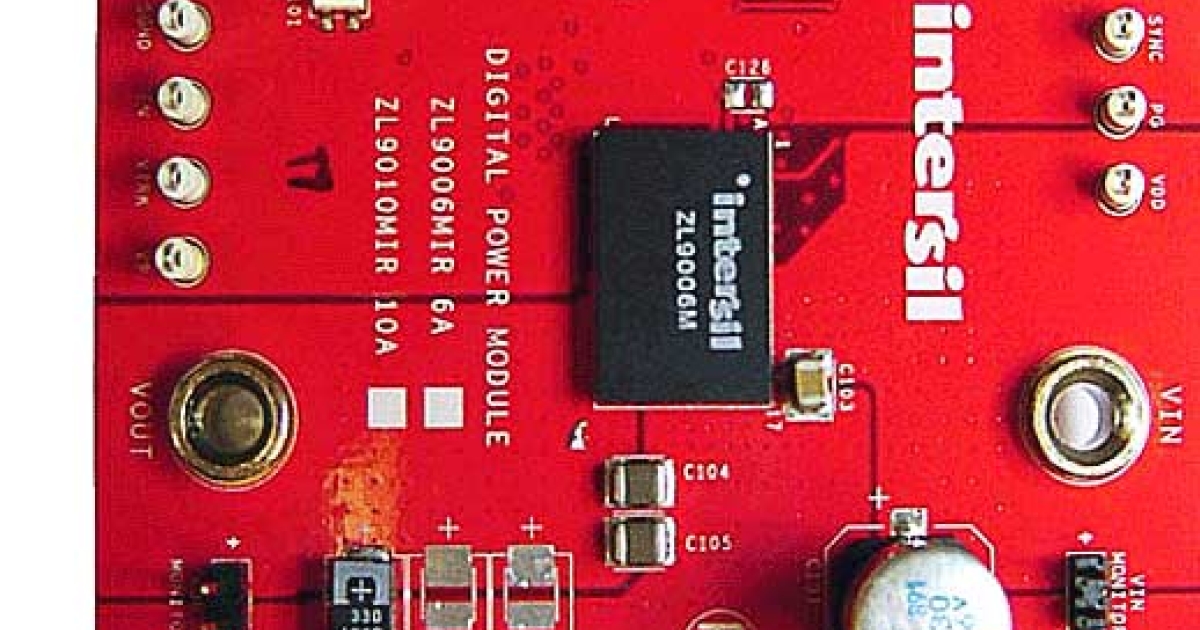 ZL9010MEVAL1Z - Digital DC/DC PMBus 6A/10A Power Module Evaluation ...