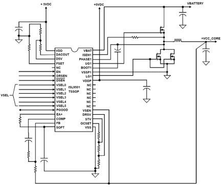 ISL9501 - Precision Single-Phase Buck PWM Controller | Renesas